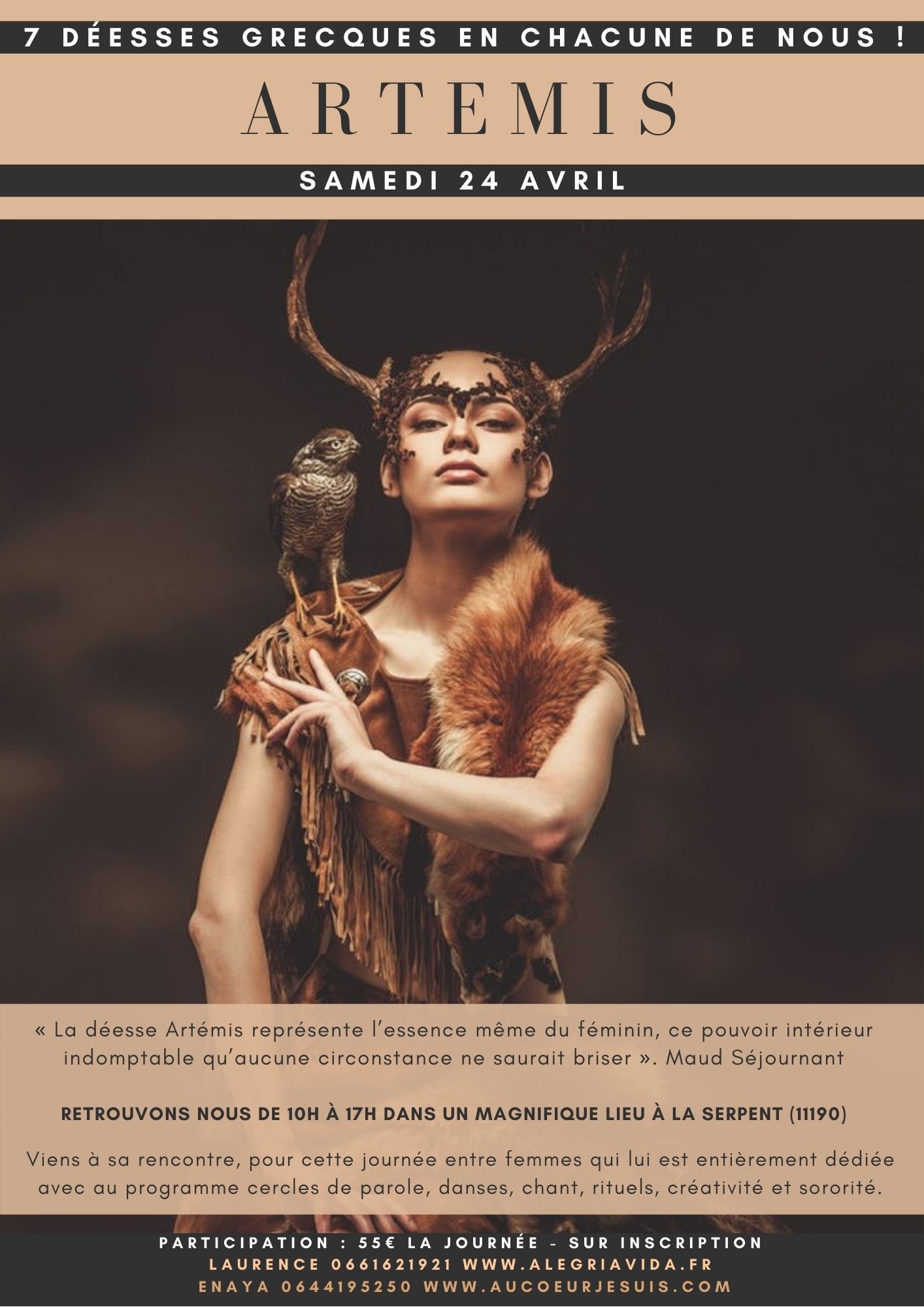 Premier archétype : Artémis (Diane) 15 mai 2021 - Alegria Vida